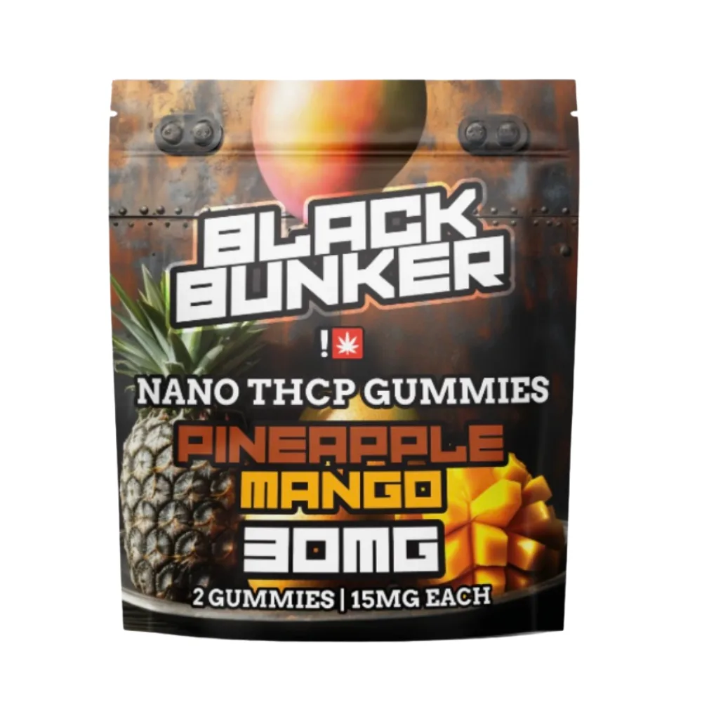 BLACK BÚNKER GOMITAS THC-P 30MG 2 GOMITAS CADA UNA 15MG - CANNALAND México